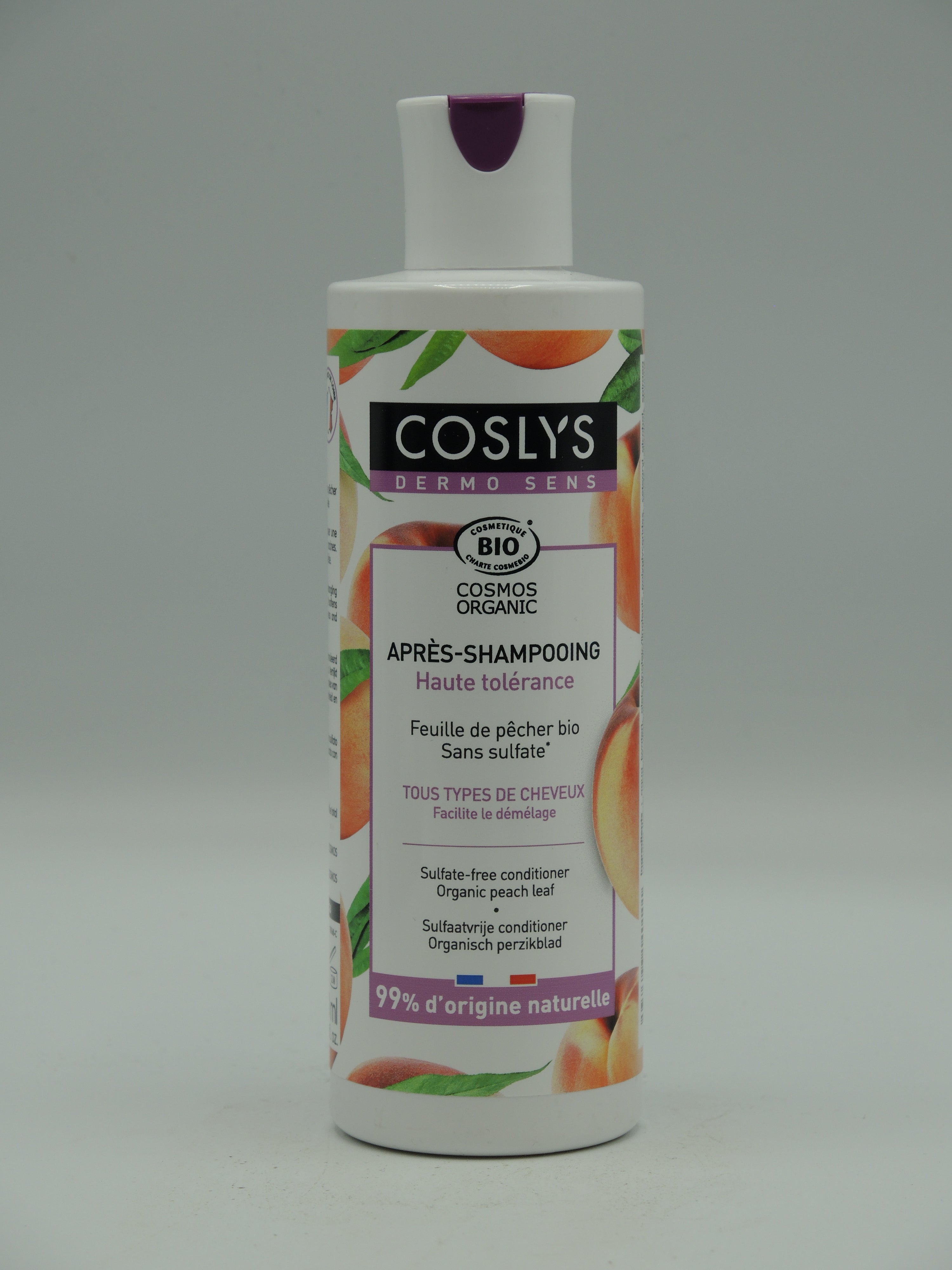 Après shampoing haute tolérance, 240ml, Coslys