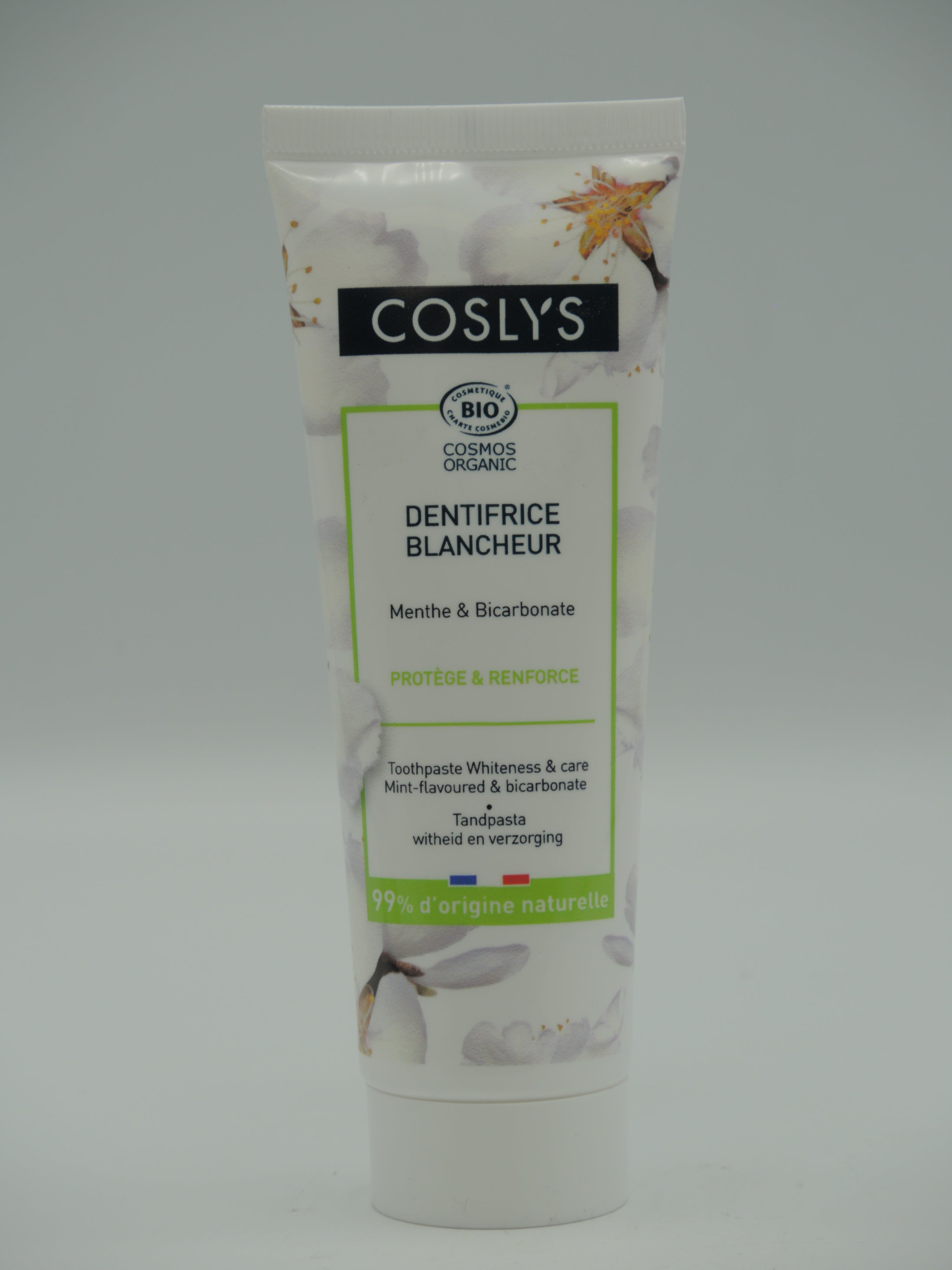 Dentifrice blancheur, 100g, Coslys